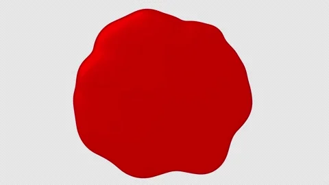 Drops of blood. Animation of blood. Cart... | Stock Video | Pond5