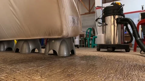 Drops Water Fall From Wet Bed Mattress A... | Stock Video | Pond5