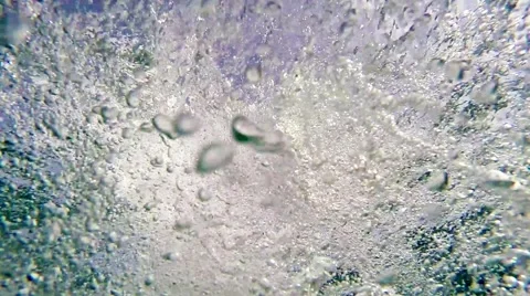 drowning man underwater bubbles look to ... | Stock Video | Pond5