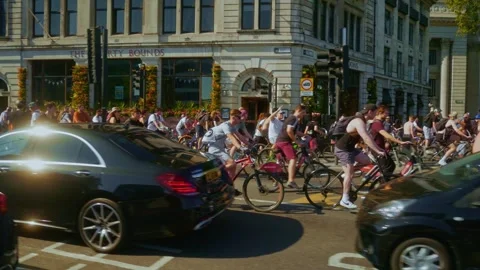 Drum & Bass On The Bike, Dom Whiting, Bi... | Stock Video | Pond5