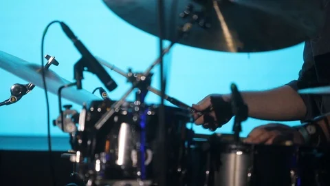 Live Drums Stock Video Footage | Royalty Free Live Drums Videos | Pond5
