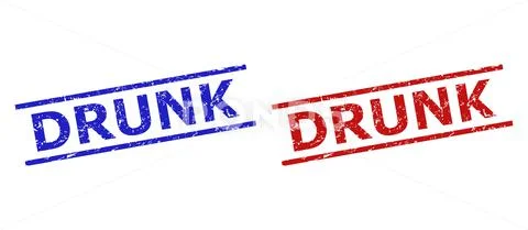 DRUNK Stamp Seals with Rubber Surface and Parallel Lines ~ Clip Art ...