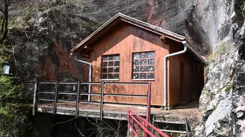 Drvar, BiH: Tito`s Cave. Tito's headquar... | Stock Video | Pond5