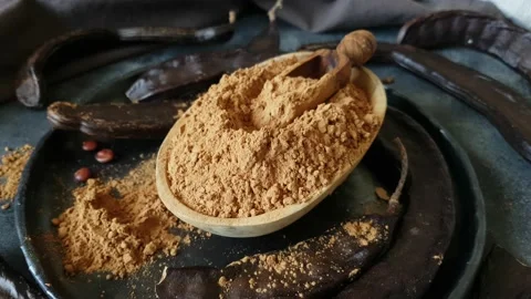 Carob Powder Stock Videos – Royalty-Free HD & 4K Videos