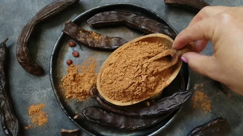 Carob Powder Stock Videos – Royalty-Free HD & 4K Videos