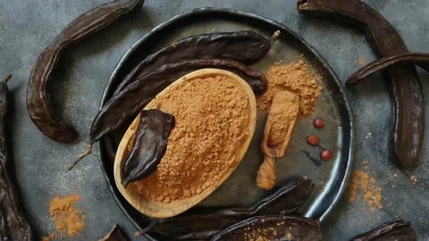 Carob Powder Stock Videos – Royalty-Free HD & 4K Videos