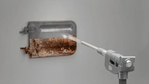 Dry Ice Cleaning Machine | Stock Video | Pond5