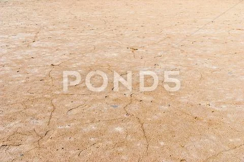 Dry salt lake bottom full of texture. Stock Image #67480236