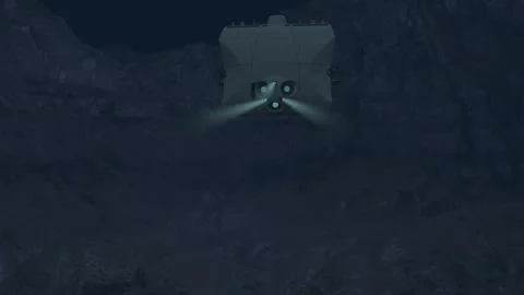 DSV Limiting Factor Triton Submersible i... | Stock Video | Pond5