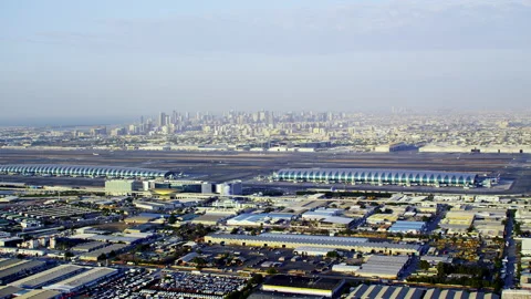 Dubai Airport Terminal flydubai takeoff ... | Stock Video | Pond5