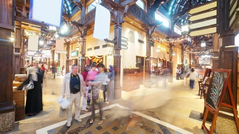 Shopping City Dubai Stock Video Footage | Royalty Free Shopping City Dubai Videos | Pond5