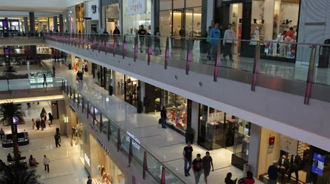 Shopping City Dubai Stock Video Footage | Royalty Free Shopping City Dubai Videos | Pond5