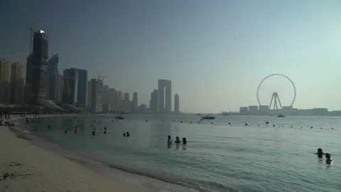 Dubai, UAE, 30.09.2022 Skyscrapers seen ... | Stock Video | Pond5