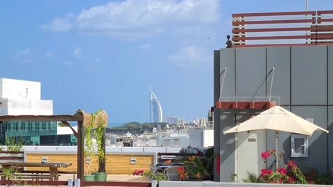 Dubai UAE Cityscape, Seafront View From ... | Stock Video | Pond5