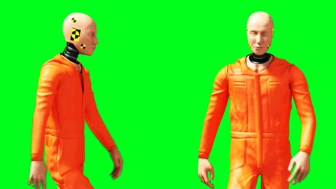 dummy animation. Test drive. Phisical mo... | Stock Video | Pond5