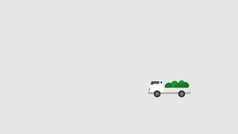 dump truck icon loop Animation video tra... | Stock Video | Pond5