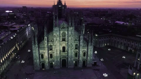Duomo di Milano, The Cathedral symbol of... | Stock Video | Pond5