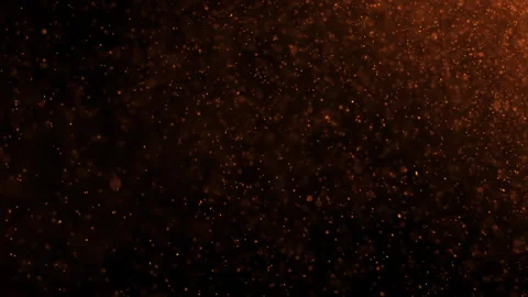 Dust abstract background. Orange particl... | Stock Video | Pond5