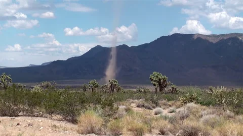 Dust devil (whirlwind) in Arizona. | Stock Video | Pond5