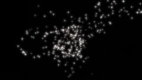 Dust light particle animation background... | Stock Video | Pond5