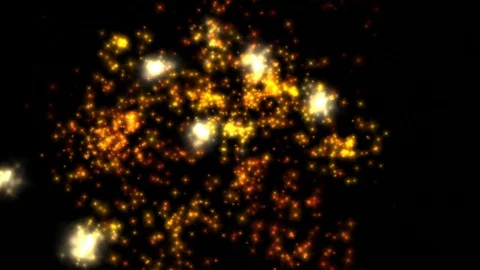 Dust light particle animation background... | Stock Video | Pond5