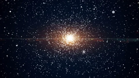 Dust particle explosion, Light ray effec... | Stock Video | Pond5