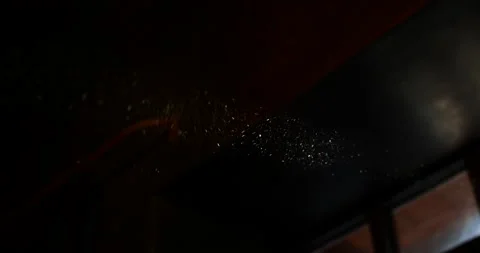 Dust Particles Float In The Air Magic In... | Stock Video | Pond5