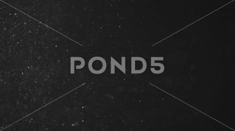 Dust particles float in neutral light on black background ~ Hi Res ...