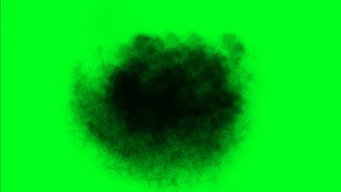 Dust particles flow on green screen | Stock Video | Pond5
