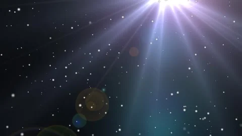 Dust Particles Flying up Against The Lig... | Stock Video | Pond5