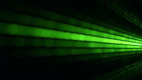 Dust particles in green laser light beam... | Stock Video | Pond5