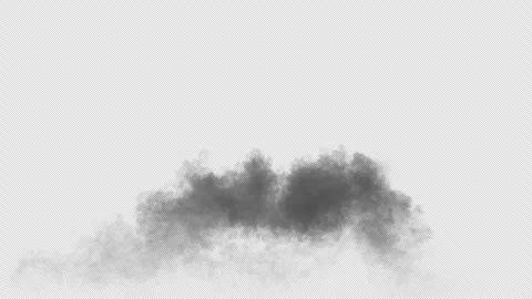 Dust wave explosion high view, transpare... | Stock Video | Pond5