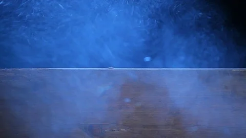 dust wooden desk dark background hd foot... | Stock Video | Pond5