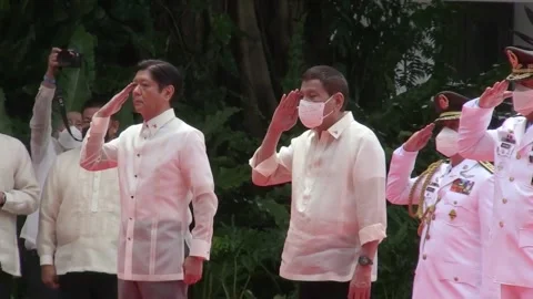 Duterte ends six-year term in office as ... | Stock Video | Pond5