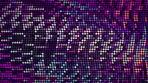 Dynamic abstract pixel animation with pu... | Stock Video | Pond5