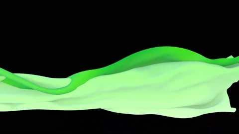 Dynamic animation of fabric on a black b... | Stock Video | Pond5
