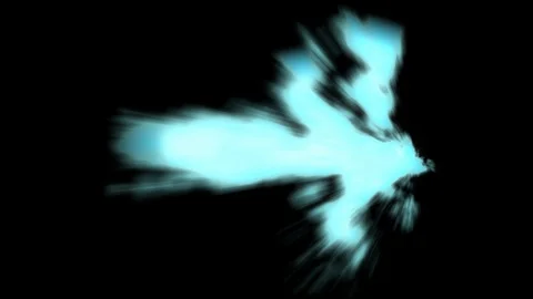 Dynamic blue colored rifle gun muzzle fl... | Stock Video | Pond5