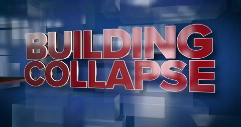 Dynamic Building Collapse Title Backgrou... | Stock Video | Pond5