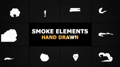 Dynamic Cartoon Smoke ~ After Effects Template #109301400
