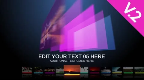 Dynamic Colors (V.2) - After Effects Template ~ After Effects #61349988