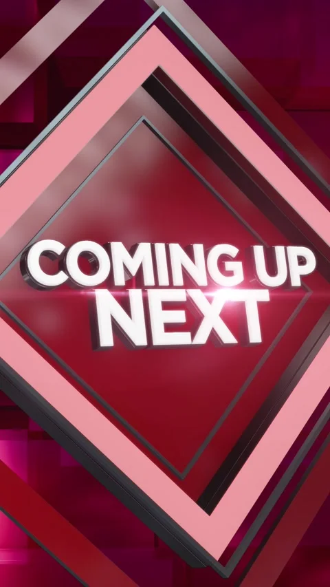 Dynamic Coming Up Next Shiny Green Scree... | Stock Video | Pond5