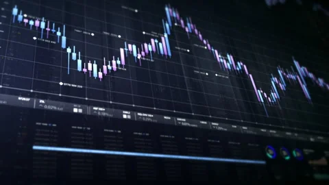 Dynamic data visuals for business info g... | Stock Video | Pond5