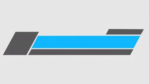 Dynamic lower third animation in stunnin... | Stock Video | Pond5