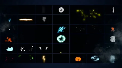 Dynamic Mega VFX Pack | After Effects ~ After Effects #231368093