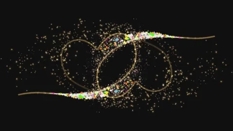Dynamic Particle Animation: Transformati... | Stock Video | Pond5