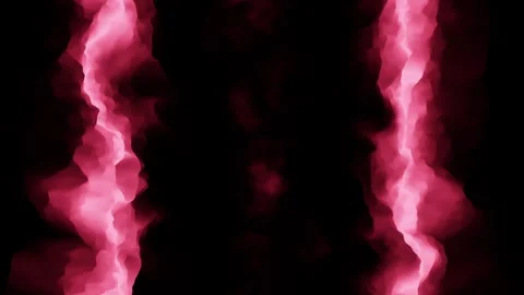 Dynamic pink lightning bolt on black bac... | Stock Video | Pond5
