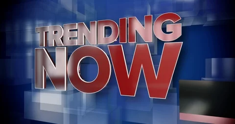 Dynamic Trending Now Title Page Backgrou... | Stock Video | Pond5