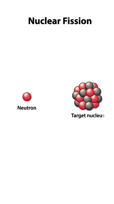 Dynamic Visualization of Nuclear Fission... | Stock Video | Pond5