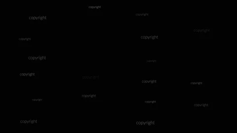 Dynamic watermark overlay, copyright tex... | Stock Video | Pond5