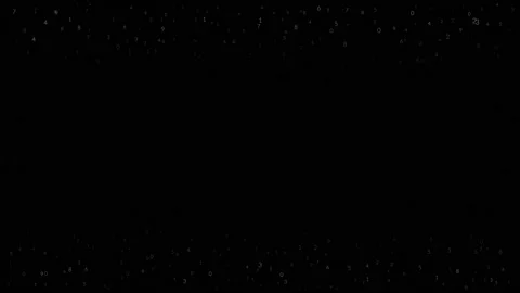 Dynamic watermark overlay, numbers on bl... | Stock Video | Pond5